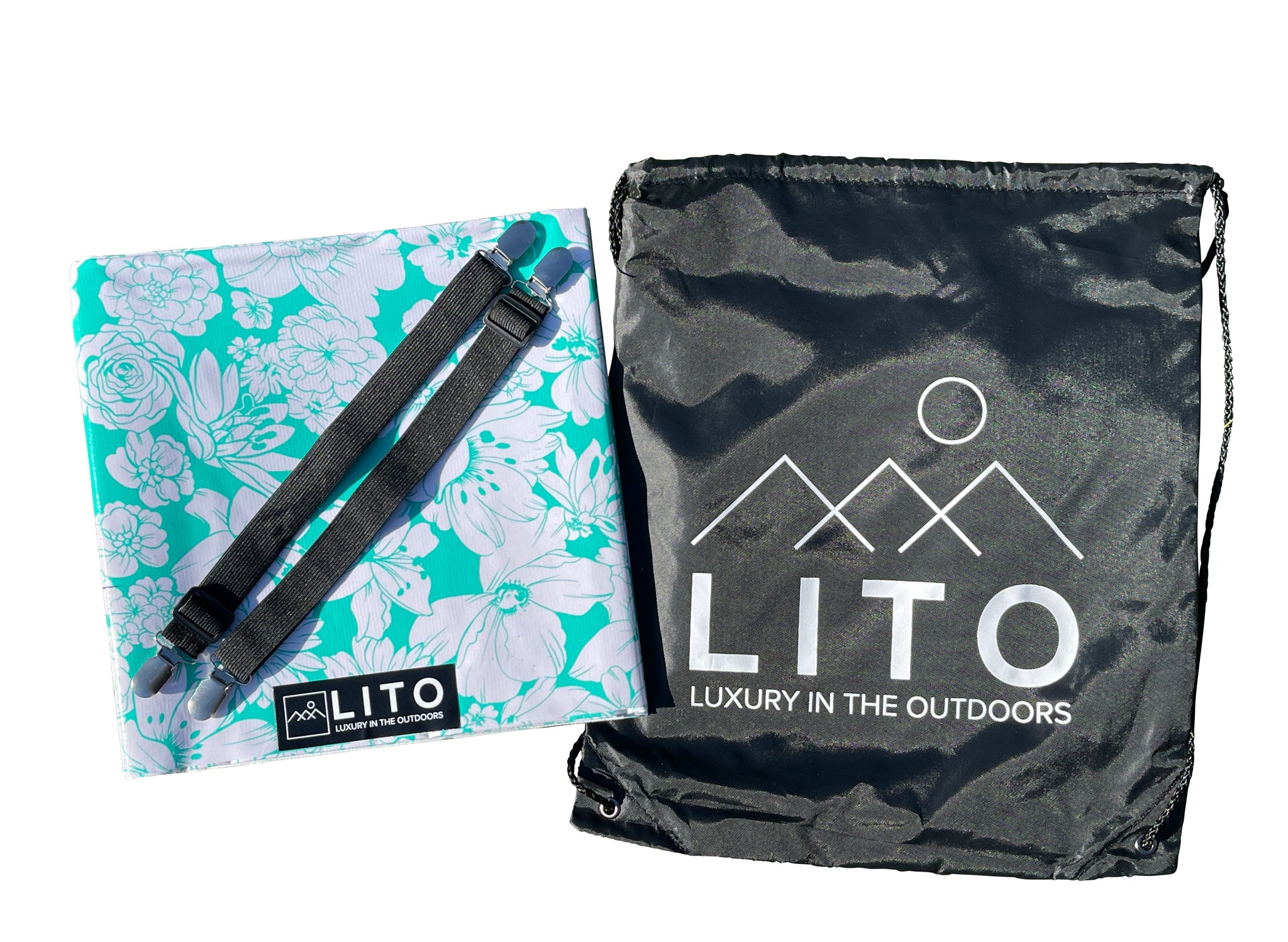 Seafoam Green Outdoor Tablecloth - LITO | Green Outdoor Tablecloth ...